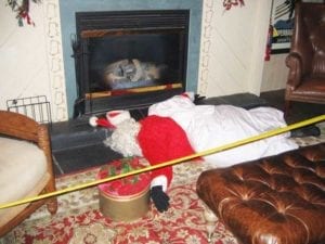 Christmas Murder Mystery Party Game - Who Killed Santa?